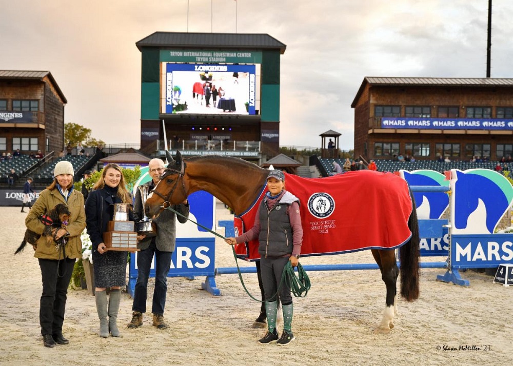 M. Michael Meller Presents “Doc Spirit” Award to Margie Engle’s Royce ...