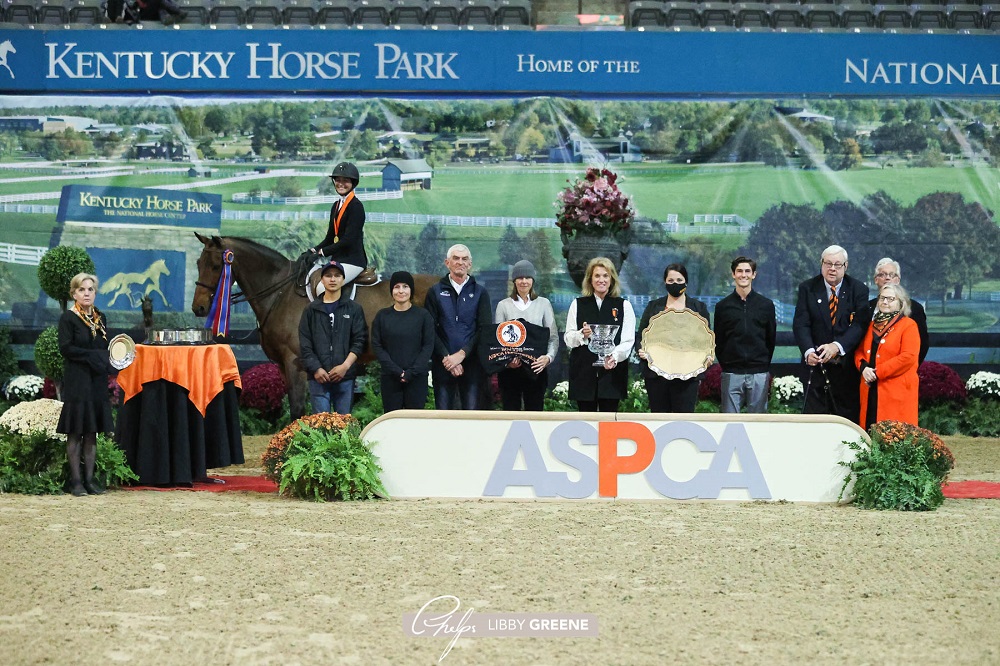 Zayna Rizvi & Finnick Triumph in 2021 ASPCA Maclay National ...