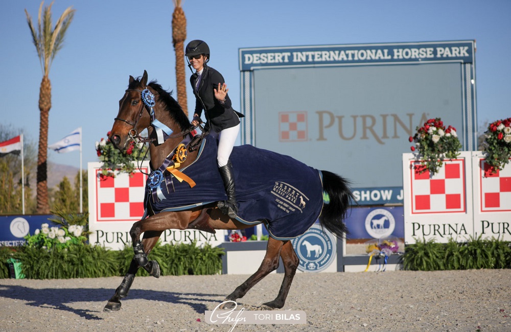 Kerri Potter & Quitana 11 are Quick to Win $138,800 Purina Grand Prix ...