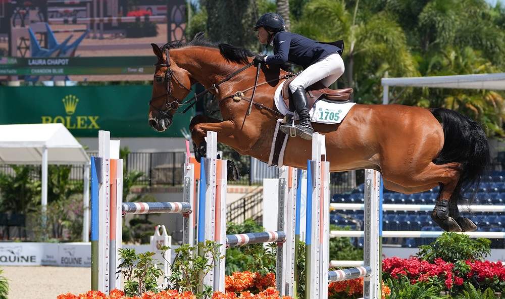 Champagne Victory for Laura Chapot & Chandon Blue in $50,000 Beerbaum ...