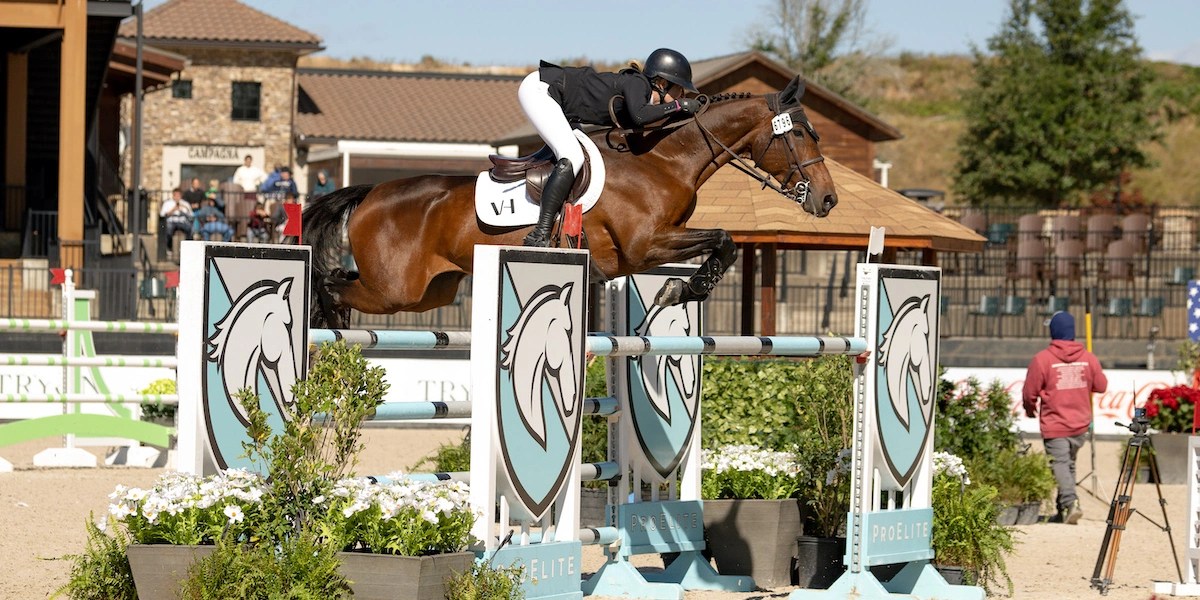 Vanessa Hood & Lou Lou VLS Fly the Highest in $37,000 Power & Speed CSI ...