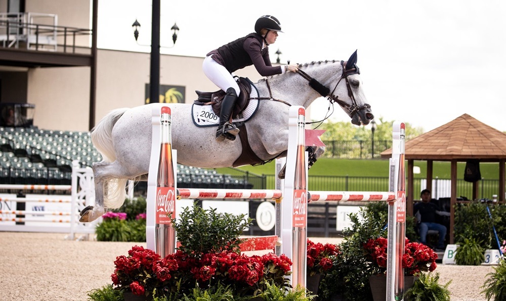 Emily Dehoff & Manou de Muze Marvel in the $30,000 Buckley Fence Jumper ...