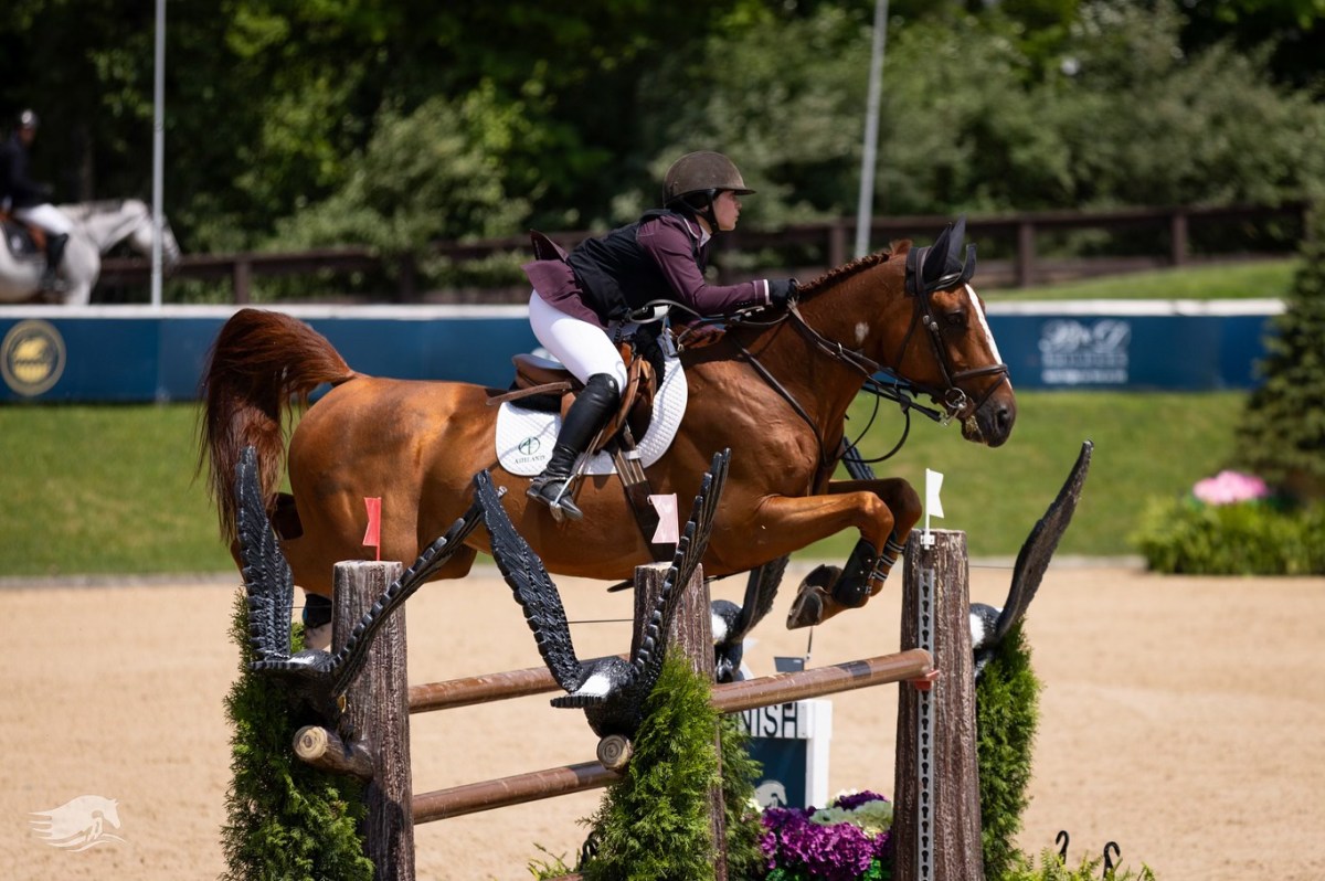 Augusta Iwasaki Impresses in the $30,000 Traverse City National Grand Prix – JUMPER NEWS USA