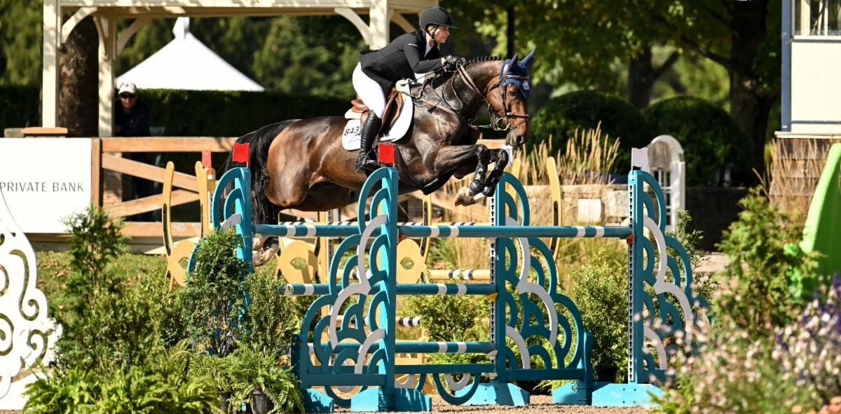 Elena Haas Claims Victory in the $40,000 Old Salem Farm Grand Prix CSI ...
