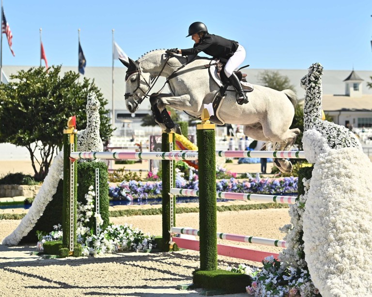 First in the Jump-off, No Problem! Ashley Vogel Impresses in the ...