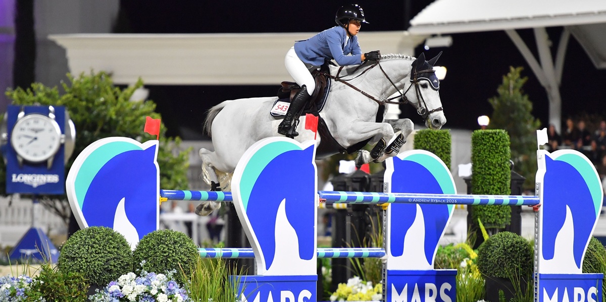 Mimi Gochman & Iron Maiden Are Rock Solid to Win the Longines FEI ...